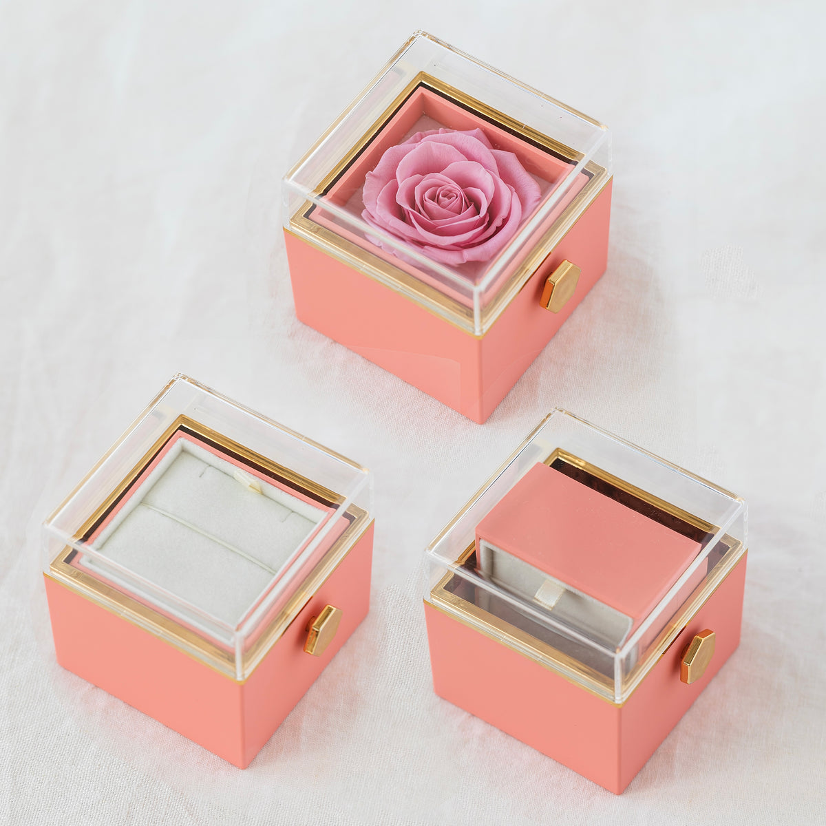 Rotating Eternal Rose Box – Remembered Luxuries™
